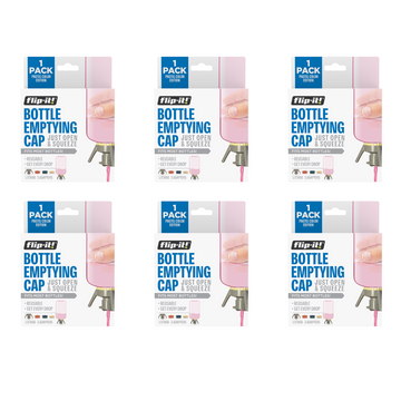 Flip-It Cap - Bottle Emptying Kit. Get Every Drop Out of Your Bottles ...