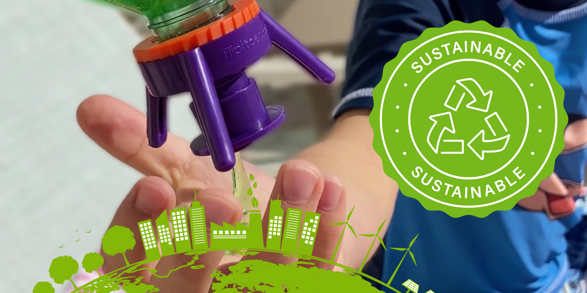 Flip-It Cap - Bottle Emptying Kit. Get Every Drop Out of Your Bottles!