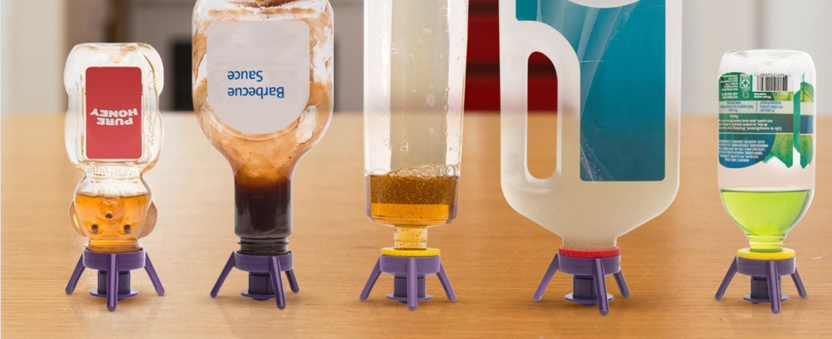 Flip-It Cap - Bottle Emptying Kit. Get Every Drop Out of Your Bottles ...